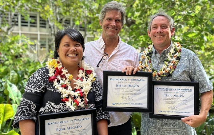 SOEST awards honor OCN faculty excellence in teaching, research and ...